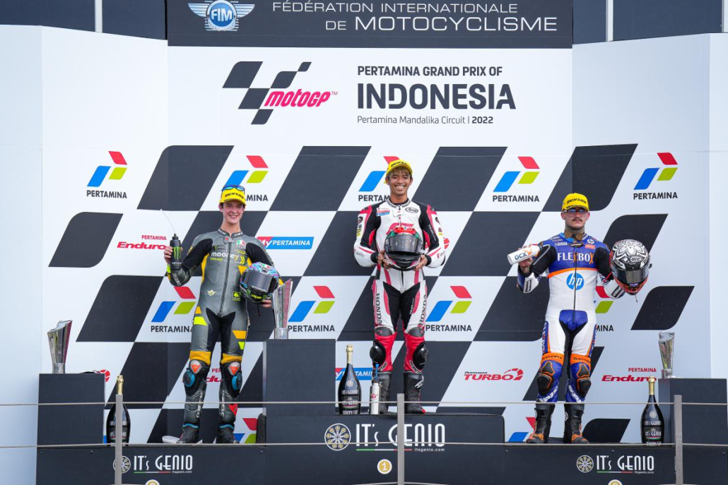 Moto2™ - Somkiat Chantra (Idemitsu Honda Team Asia) stuns to claim ...